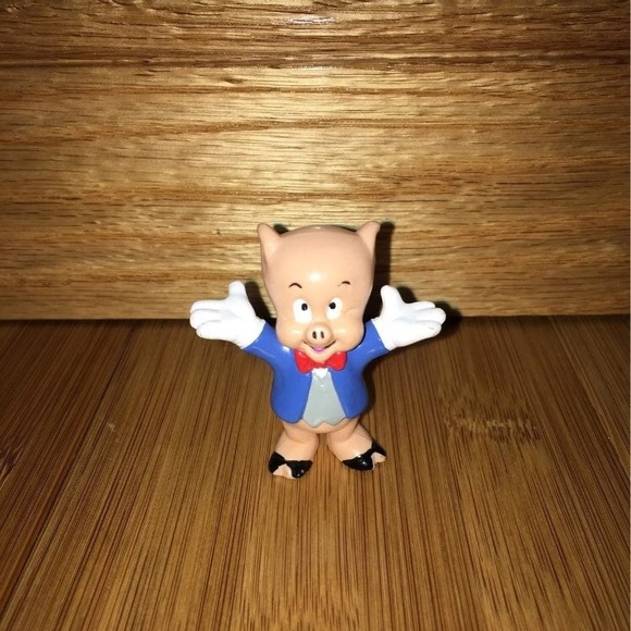 Warner Bros. | Toys | Looney Tunes Porky Pig Toy Figure | Poshmark